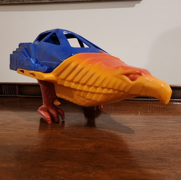 Mattel | Toys | Mattel Blue And Orange Eagle Action Figure | Poshmark